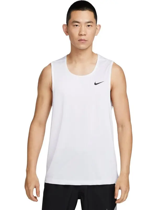 Nike Dri-fit Hyverse Fitness Tank - White