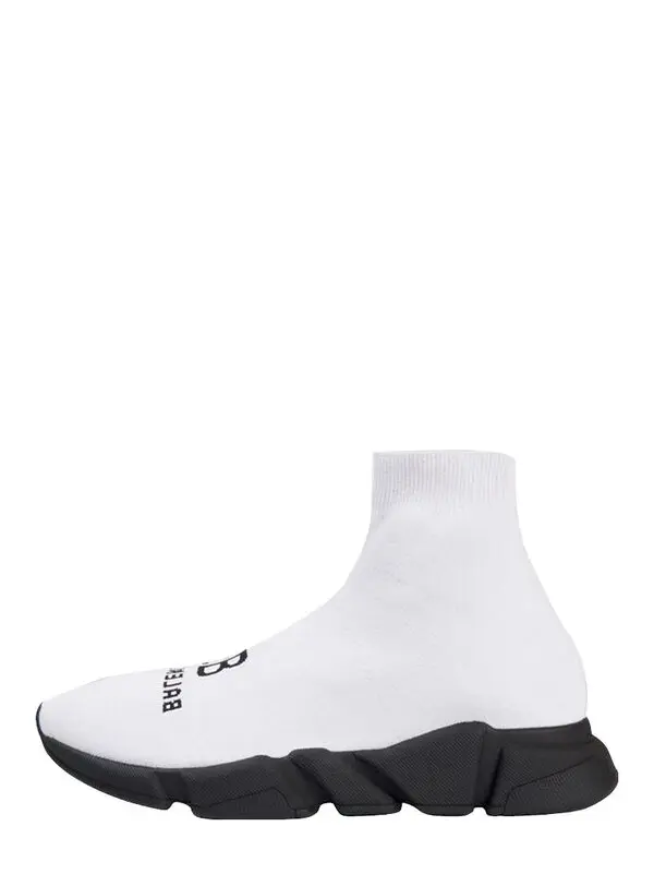 Balenciaga Speed Trainer Sneakers - White/black