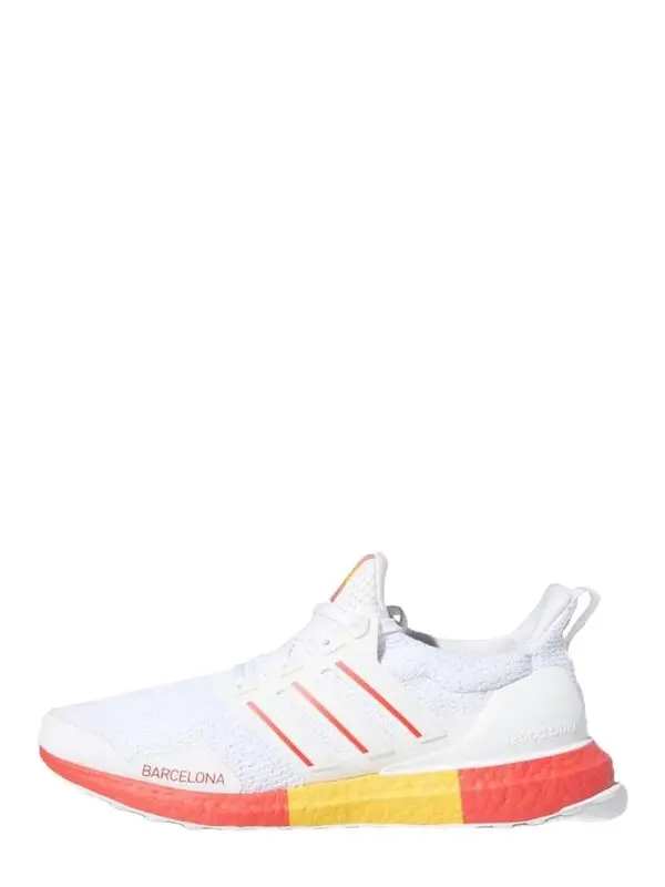 Adidas Ultraboost Dna 'barcelona' Athletic Sneakers - White/red