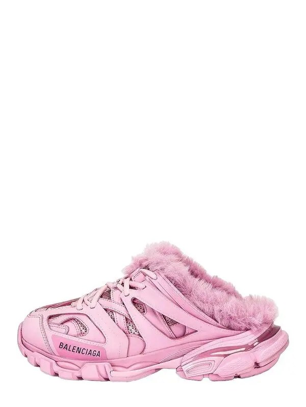 Balenciaga Track Mules - Pink