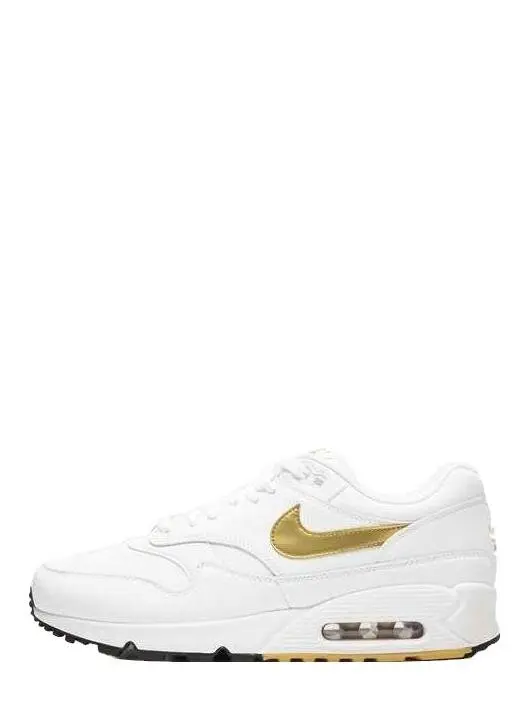Nike Max 90/1 Metallic Gold Sneakers - White/gold