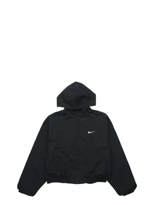 Nike X Fear Of God Hooded Bomber Jacket - Black