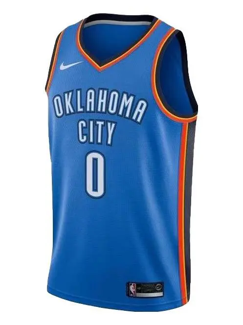 Nike X Nba Oklahoma City Thunder Jersey - Blue