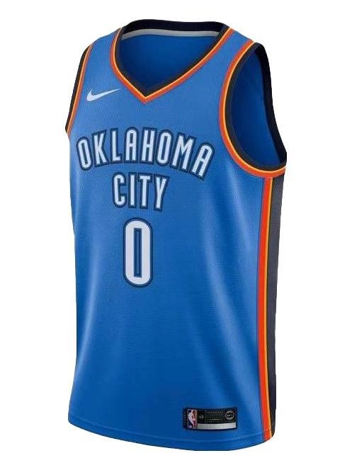 Nike X Nba Oklahoma City Thunder Jersey - Blue