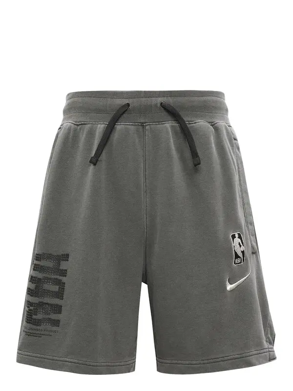 Nike Nba Loose Fit Basketball Shorts - Grey