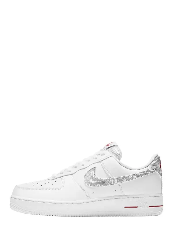 Nike Force 1 Low "topography Pack - White/red/black