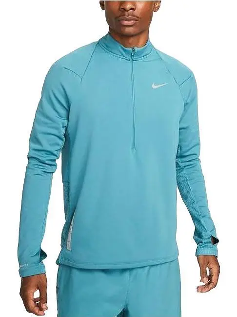 Nike Therma-fit Run Division 1/2 Zip Running Top - Mineral Teal