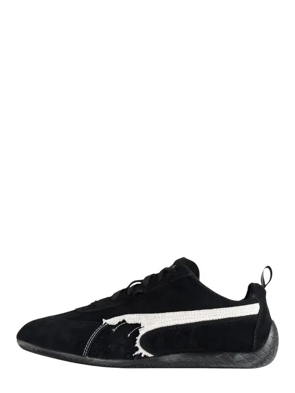 Balenciaga X Puma Speedcat Suede Sneakers - Black/white