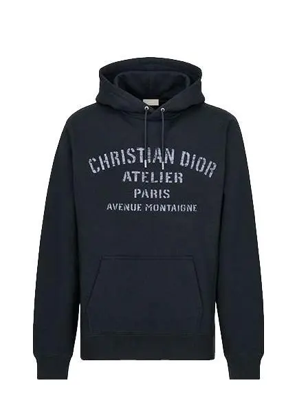 Dior Atelier Pullover Hoodie - Blue