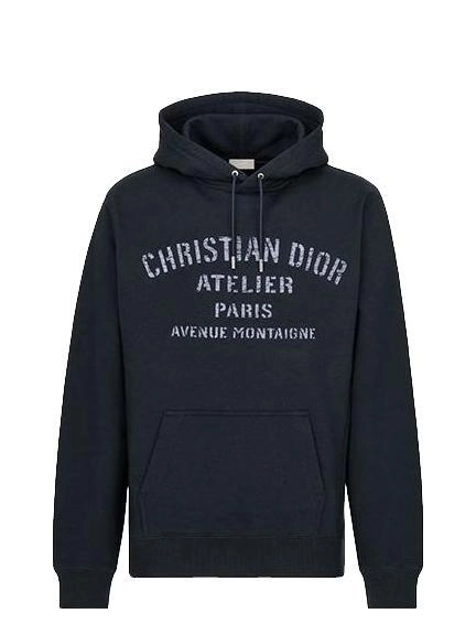 Dior Atelier Pullover Hoodie - Blue