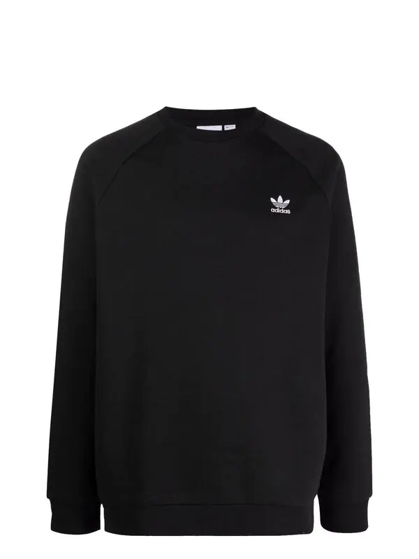 Adidas Originals Adicolor Essentials Trefoil Crewneck Sweatshirt - Black