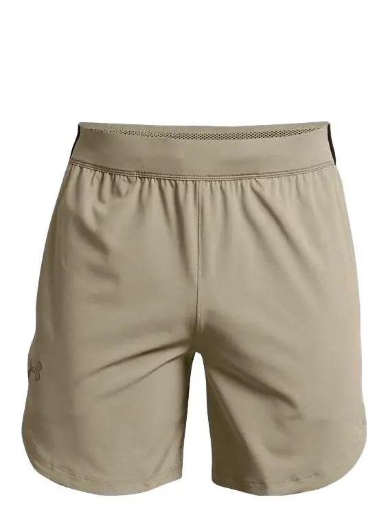 Under Armour Stretch Woven Sports Shorts - Grey/green
