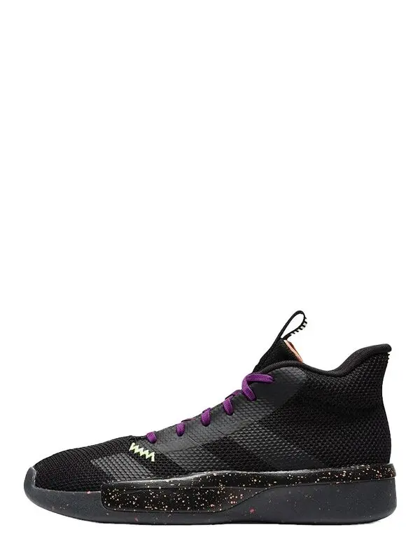 Adidas Pro Next 2019 High Top Sneakers - Black