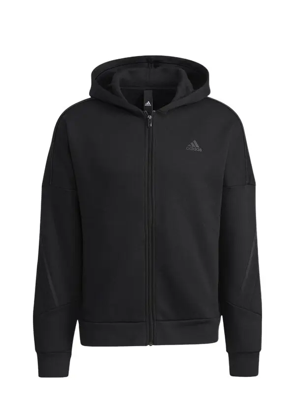 Adidas Athleisure Hooded Zipper Jacket - Multi-color