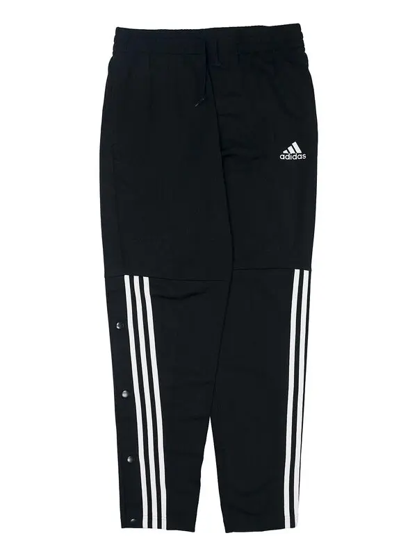 Adidas Sports Essentials Knitted Tricot Snap Pants - Black