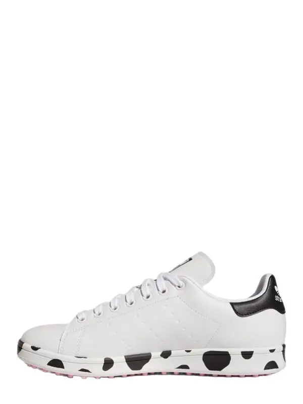 Adidas Stan Smith Primegreen Le Spikeless Golf "cow Print - White/black