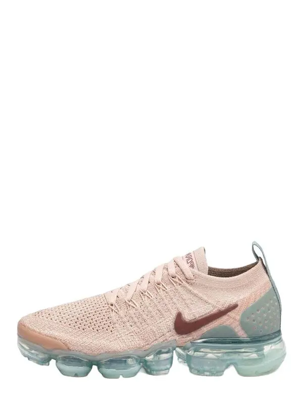 Nike Vapormax Flyknit 2 Athletic Sneakers - Cream/purple
