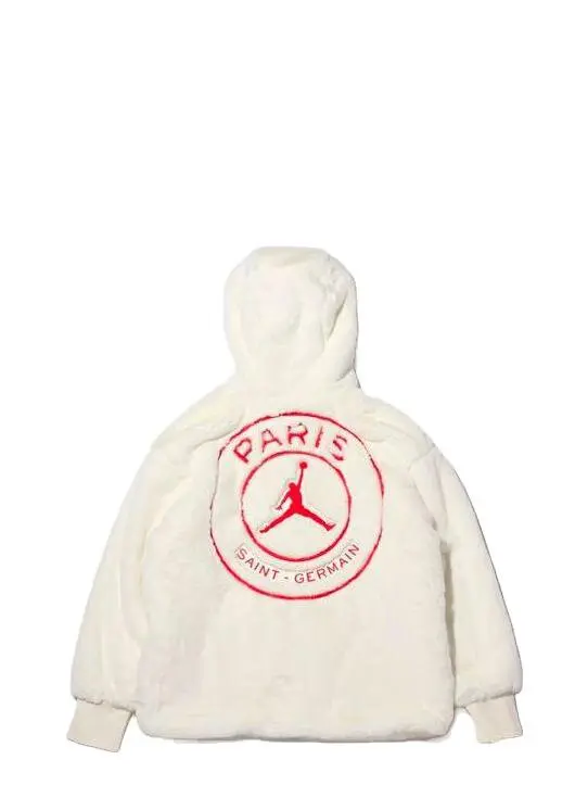 JORDAN Brand X Paris Saint-germain Fur Jacket - White