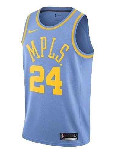 Nike Los Angeles Lakers Kobe Bryant #24 Basketball Jersey - Blue