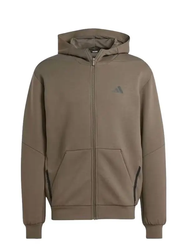 Adidas Designed For Training Full-zip Track Jacket - Green