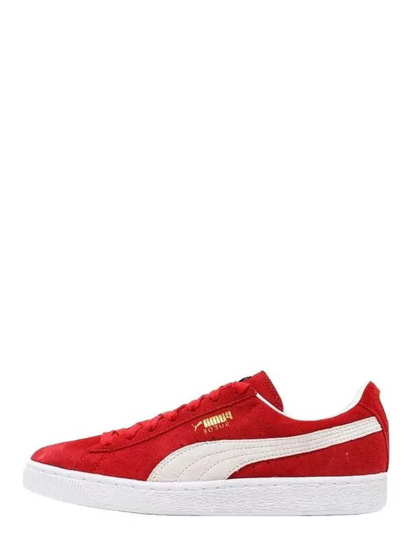 PUMA Suede Classic Low Top Sneakers - Red
