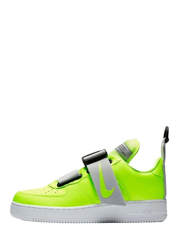Nike Force 1 Low Utility 'volt' Sneakers - Volt/white-black