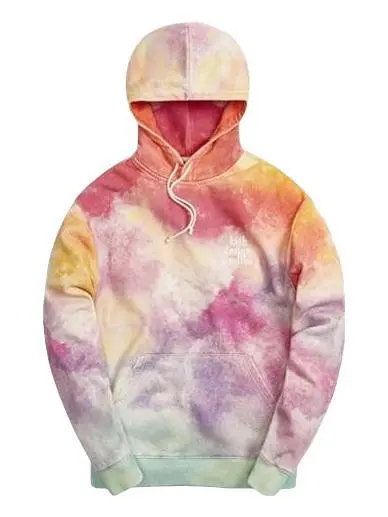 Kith Tie Dye Williams Iii Hoodie - Pink/green/multi-color