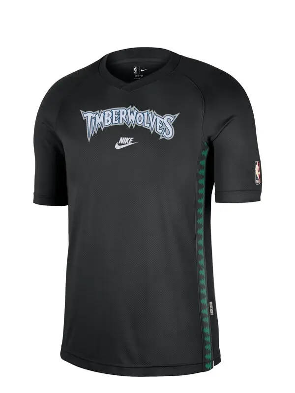 Nike Minnesota Timberwolves Hardwood Classics Dri-fit T-shirt - Black