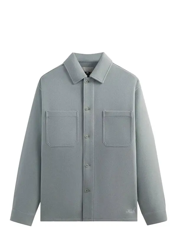 Kith Felted Jersey Ace Buttondown 'brine - Grey