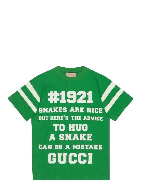 Gucci 1921 Series Short Sleeve T-shirt - Green