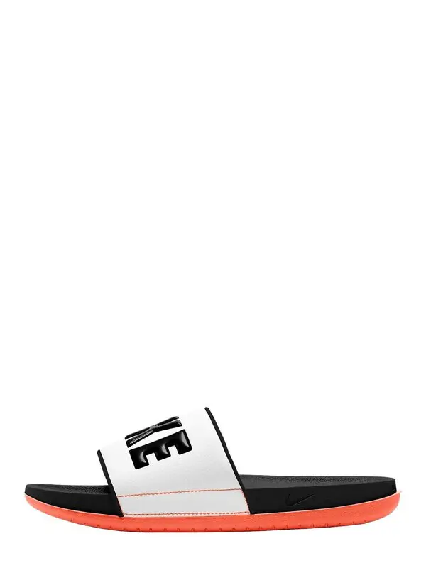 Nike Offcourt Slide - White/black/turf Orange