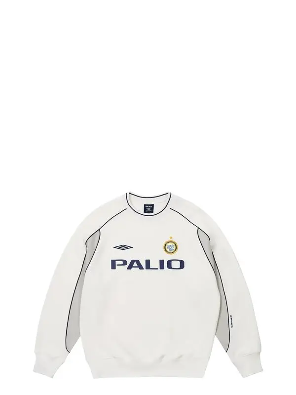 PALACE X Umbro Warm Up Crewneck Sweatshirt - Grey