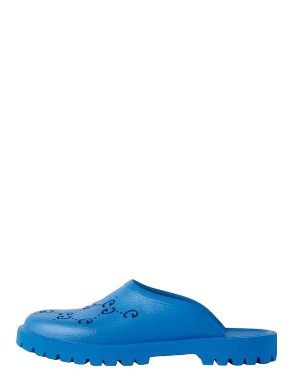 Gucci Slip On Sandals - Blue