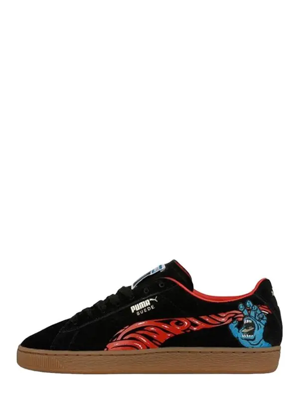 PUMA Santa Cruz X Classic Suede 50 'screaming Hand' Sneakers - Black