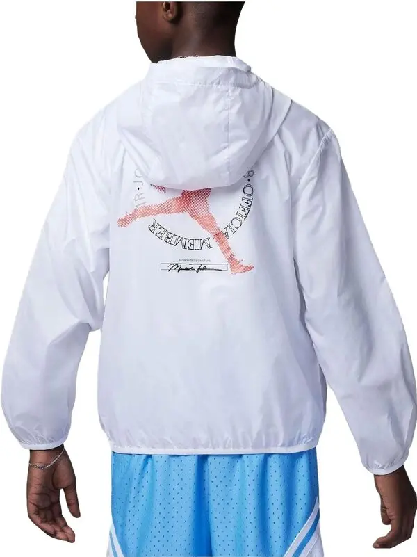 JORDAN Upf 40+ Jacket - White