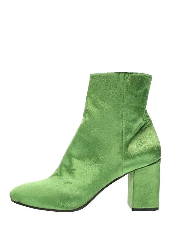 Balenciaga Ville Ankle Boots - Green