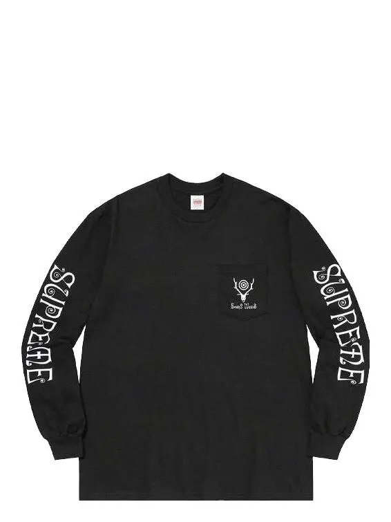 Supreme Week 9 X South2 West8 S Pocket Tee - Multi-color