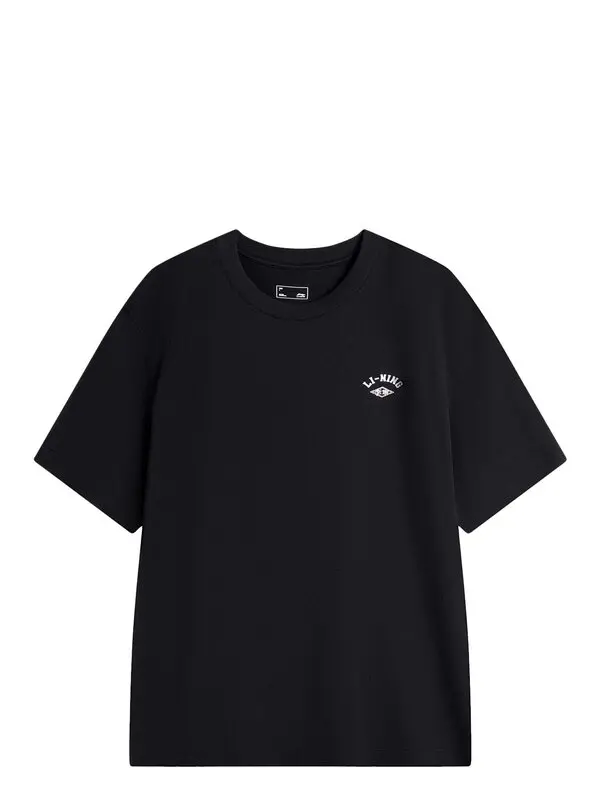 LI-NING Small Logo T-shirt 'black - Black/multi-color