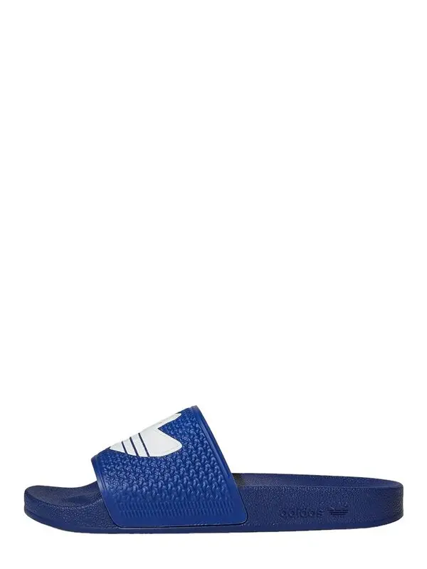 Adidas Shmoofoil Slides - Blue/white