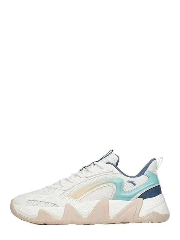 ANTA Fashion Series Low Top Sneakers - Blue/white/tan