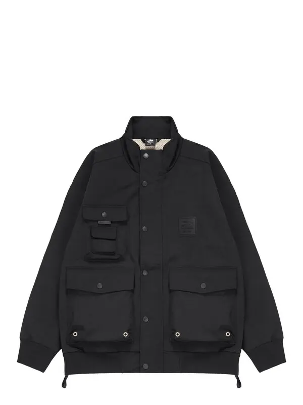 NEW BALANCE Cargo Windbreaker Jacket - Black