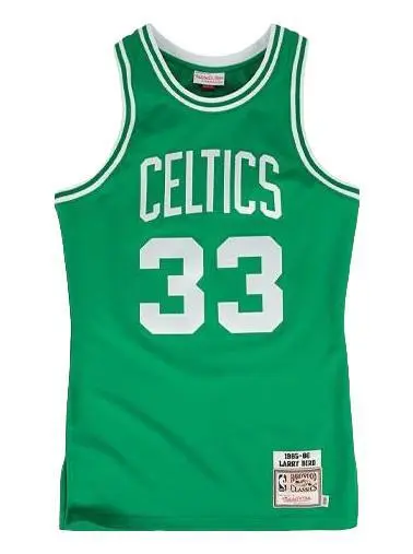 Mitchell & Ness Nba Authentic Larry Bird Boston Celtics 1985-86 Jersey - Default Colorway