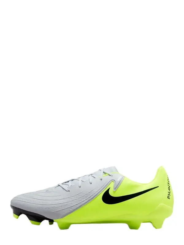 Nike Phantom Gx 2 Academy Athletic Cleats - Metallic Silver/volt/black