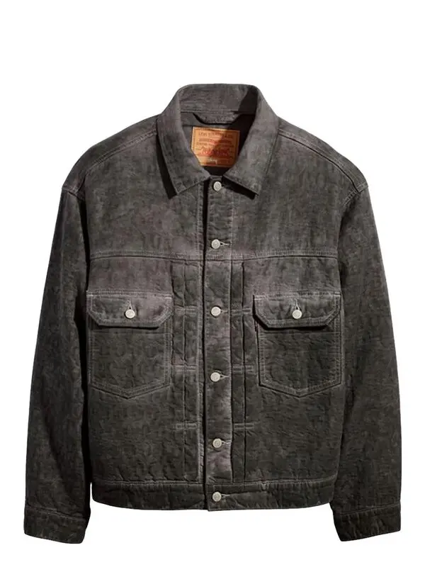 StÜssy X Levi's Dyed Jacquard Jacket - Black