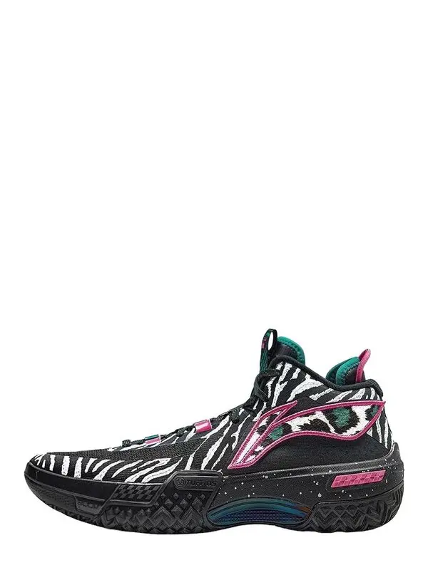 LI-NING Jie Ao 'beast' High Top Sneakers - Black/multi-color