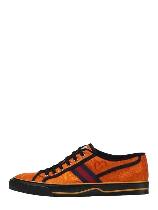Gucci Tennis 1977 Off The Grid Low Top Sneakers - Orange