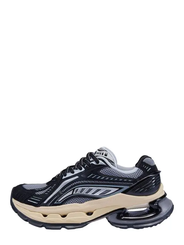 LI-NING Furious Rider Bow Sneakers - Grey/blue/beige