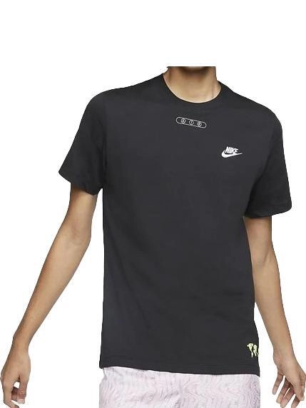 Nike Printing Short Sleeve 'beaverton - Black