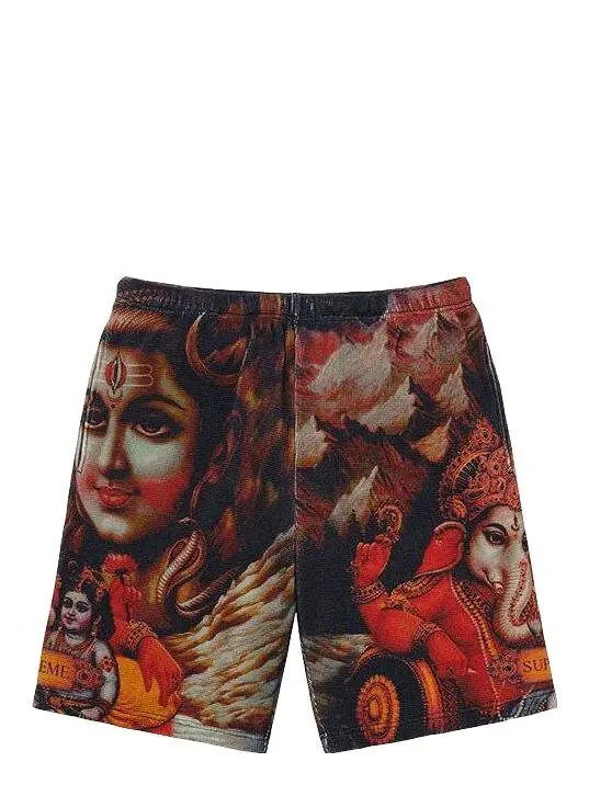 Supreme Ganesh Waffle Short - Multi-color