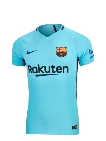 Nike Fc Barcelona 17/18 Authentic Away Jersey - Tan